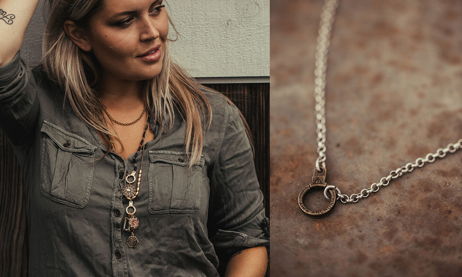 How To Open Your Cuff Keeper Necklace – Air & Anchor