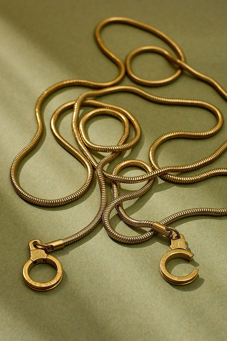 What Goes Around Comes Around Necklace Double Cuff Keepers – Air & Anchor