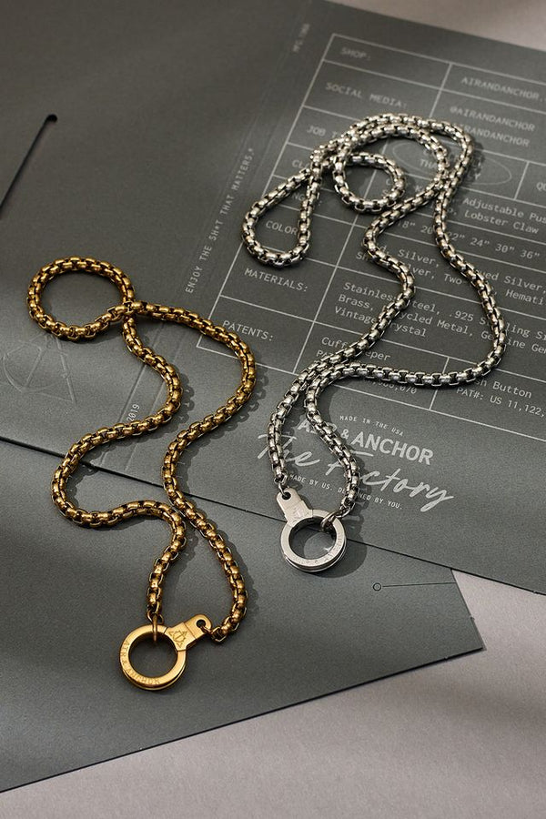CUFF KEEPER NECKLACES – Air & Anchor